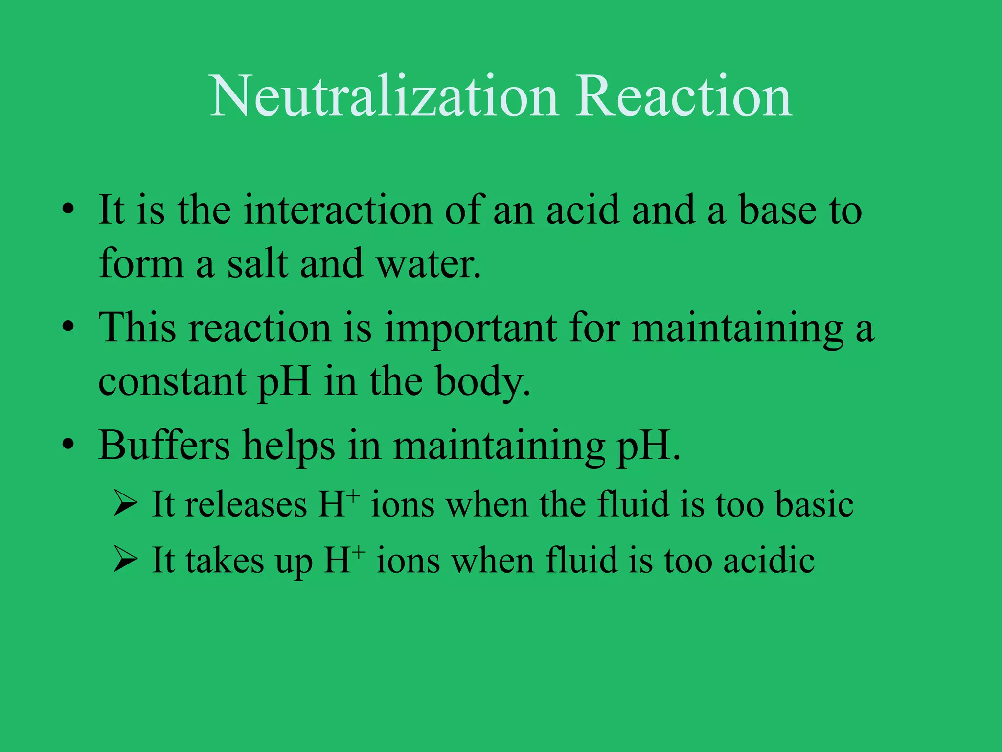 Basic biological reactions | PPTX