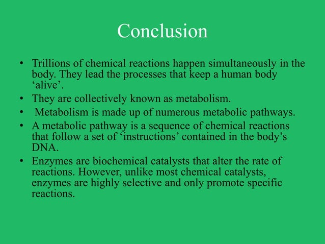 Basic biological reactions | PPTX | Chemistry | Science