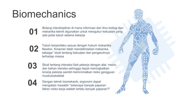 Basic biomechanics and workstation design | PPT