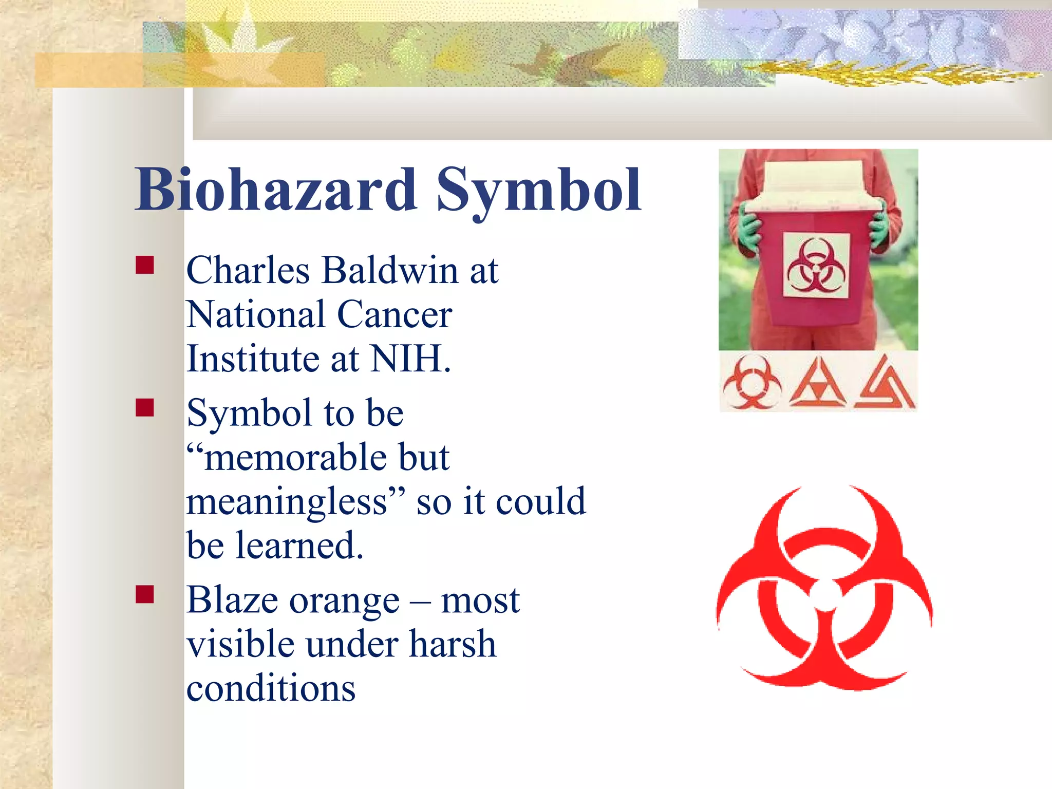 Basic Principles of Biosafety | PPT