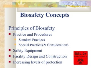 Basic Principles of Biosafety | PPT
