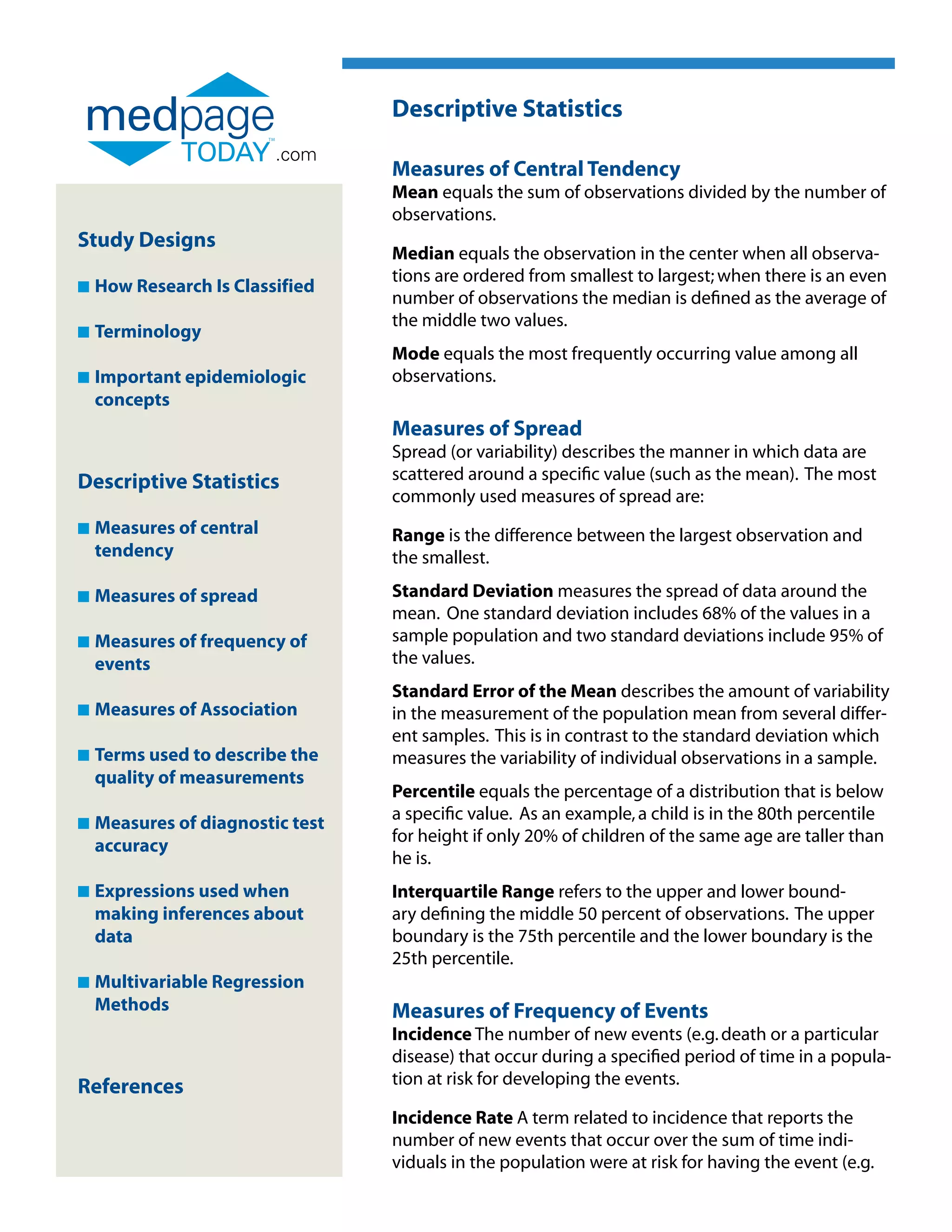 Basic biostatistics | PDF