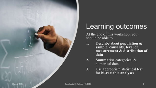 Introduction to Practical Biostatistics | PPTX | Science