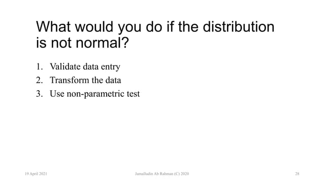 Introduction to Practical Biostatistics | PPTX | Science