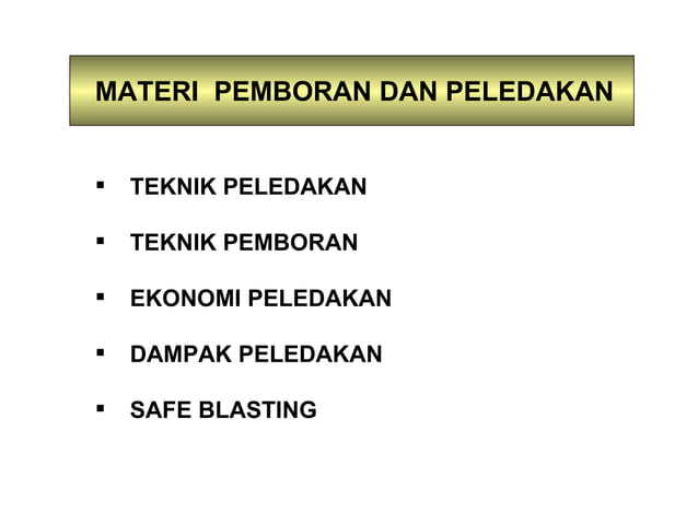 Basic blasting | PPT