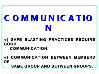 Basic blasting | PPT