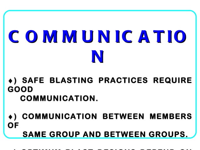 Basic blasting | PPT