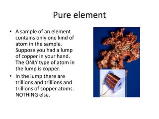 Basic blocks of matter | PPTX