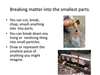 Basic blocks of matter | PPTX