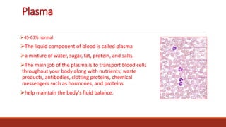 Basic blood | PPTX