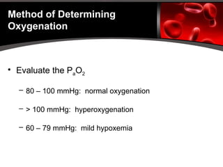 Basic Blood Gas Interpretation. in the blood flow | PPT