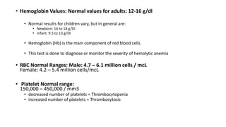 BASIC BLOOD REPORETS INTERPRETASTION.pptx