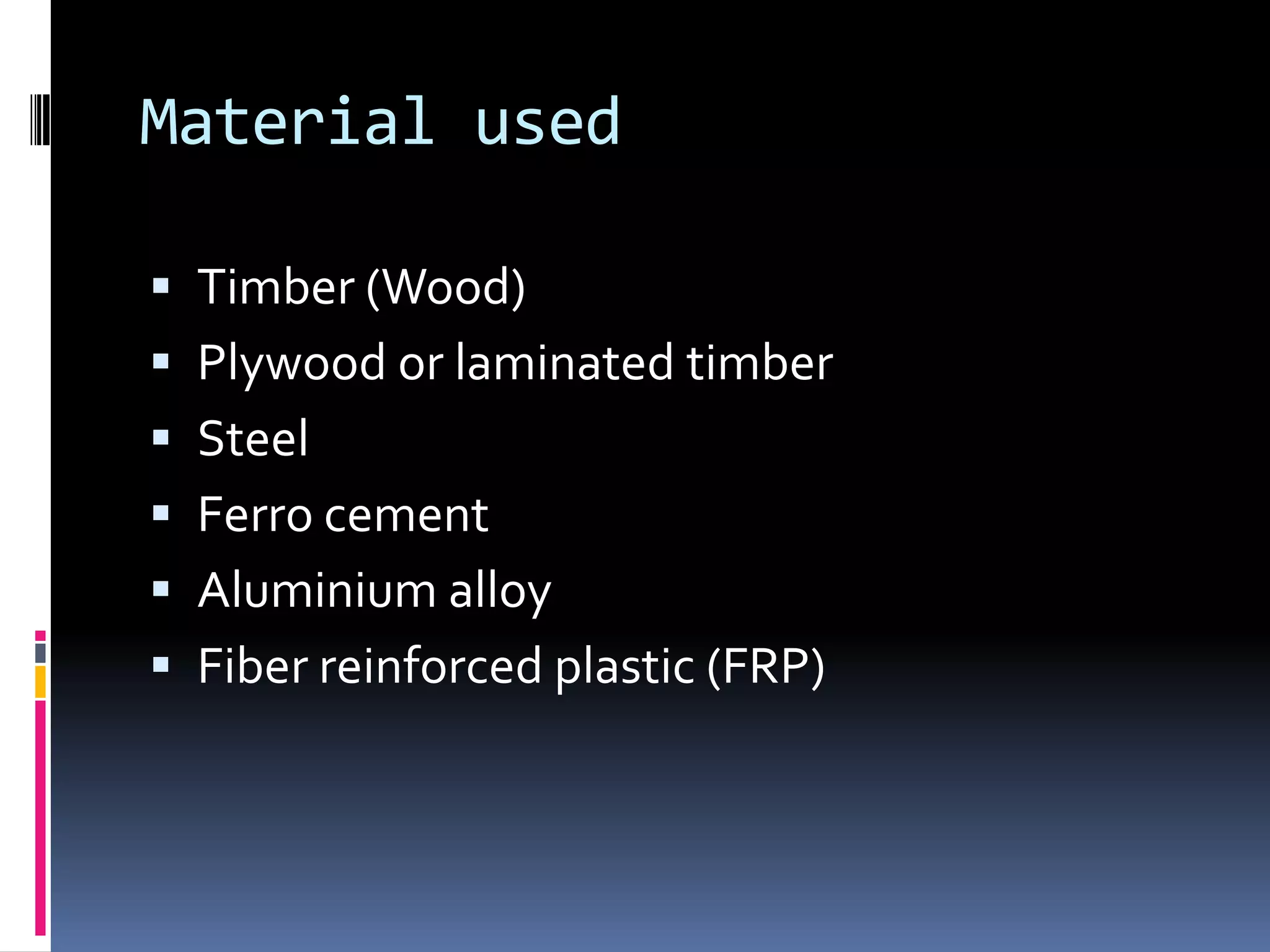 Basic boat building techniques: A Fisheries Science | PDF
