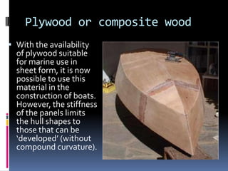 Basic boat building techniques: A Fisheries Science | PDF