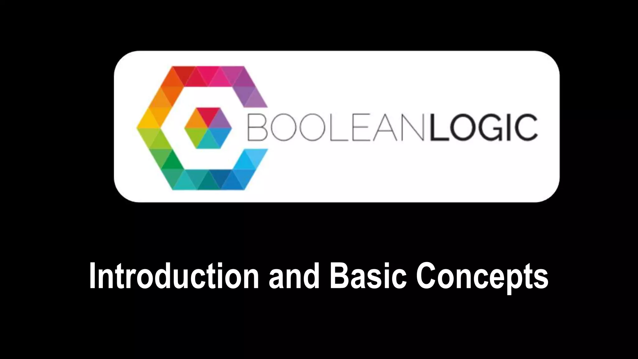 Basic Boolean Logic | PPT