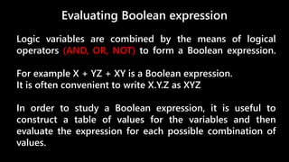 Basic Boolean Logic | PPSX