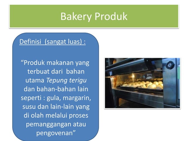 Basic bread making (proses dasar pembuatan roti) teaser | PPTX
