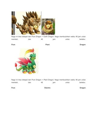 Double Nature Dragon Dragon City