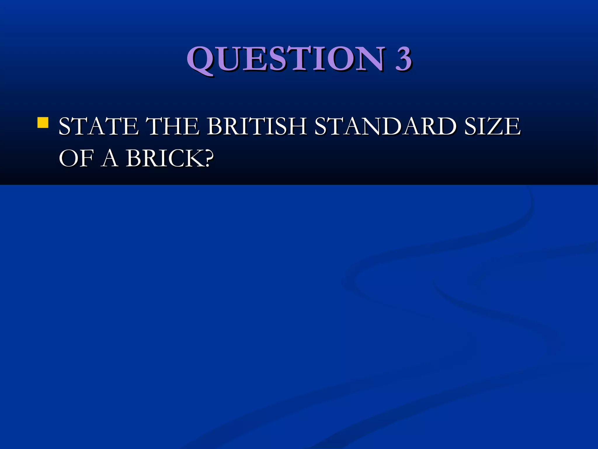 Basic bricklaying skills power point 2015 | PPT