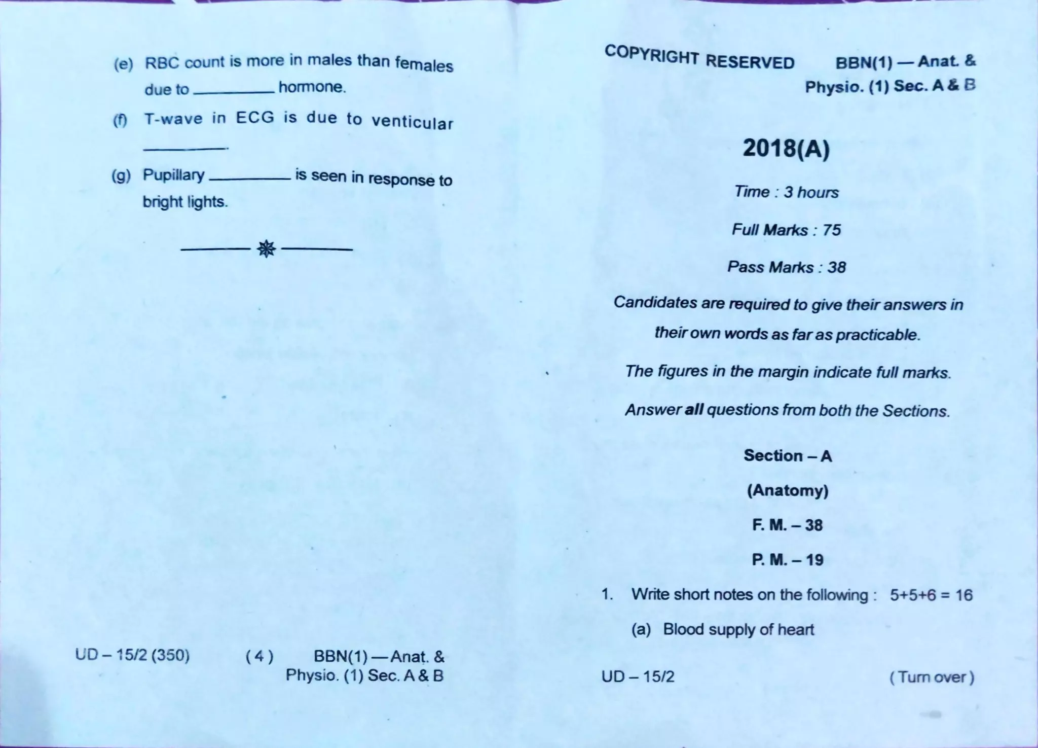Basic bsc nursing important exam question | PDF