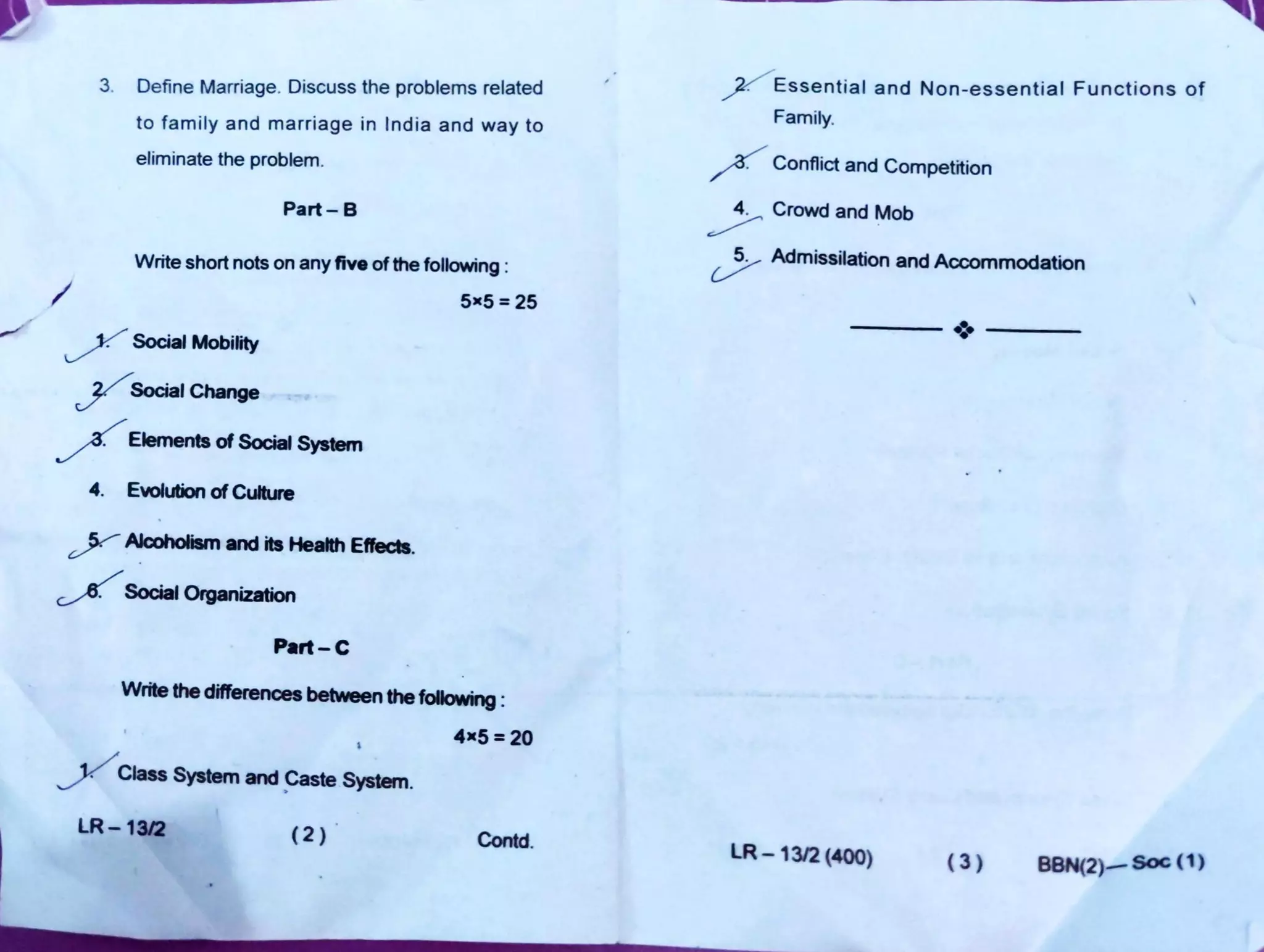 Basic bsc nursing important exam question | PDF