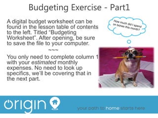 Basic budgeting lesson1 | PPT