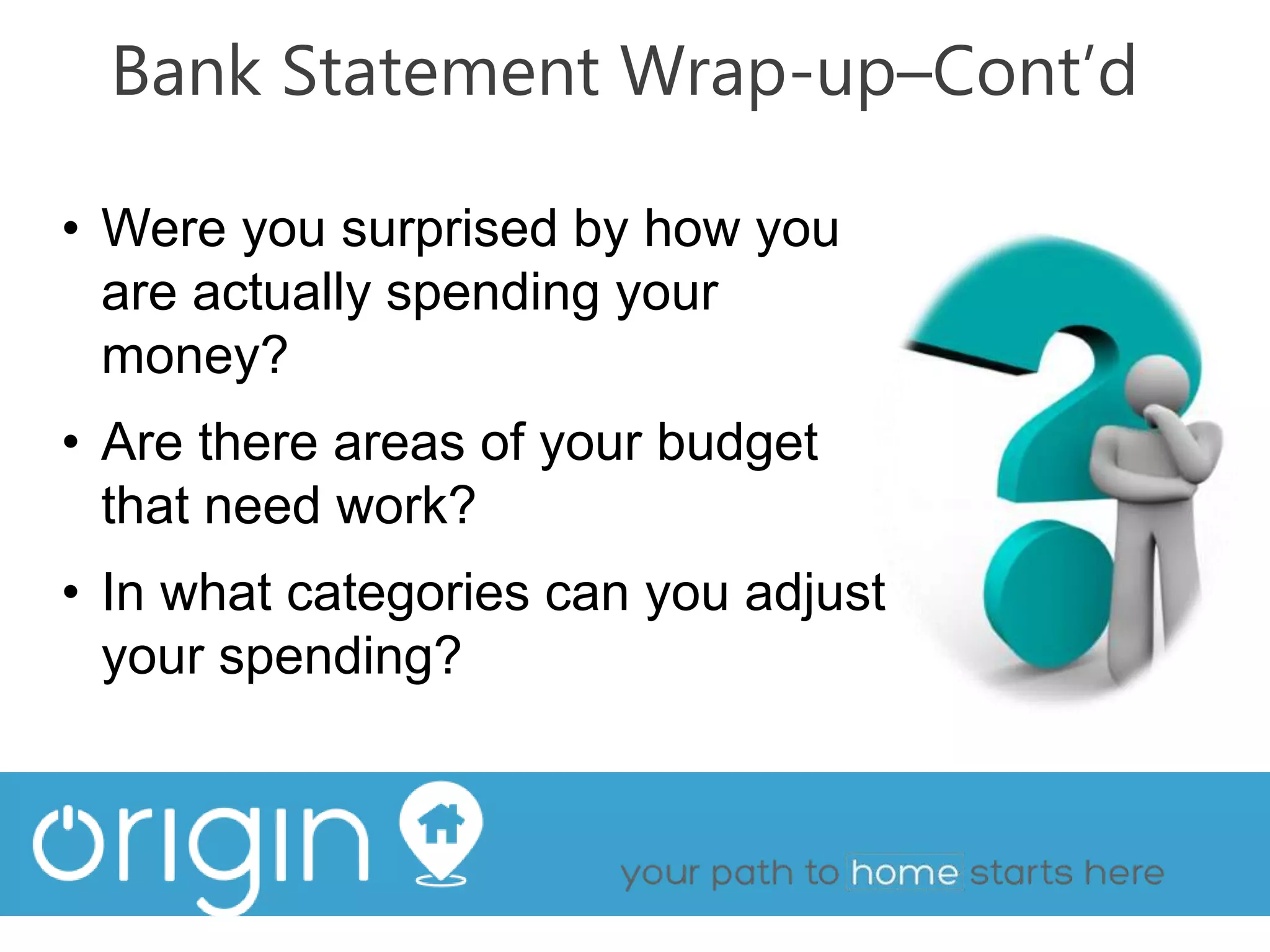 Basic budgeting lesson2 | PPTX