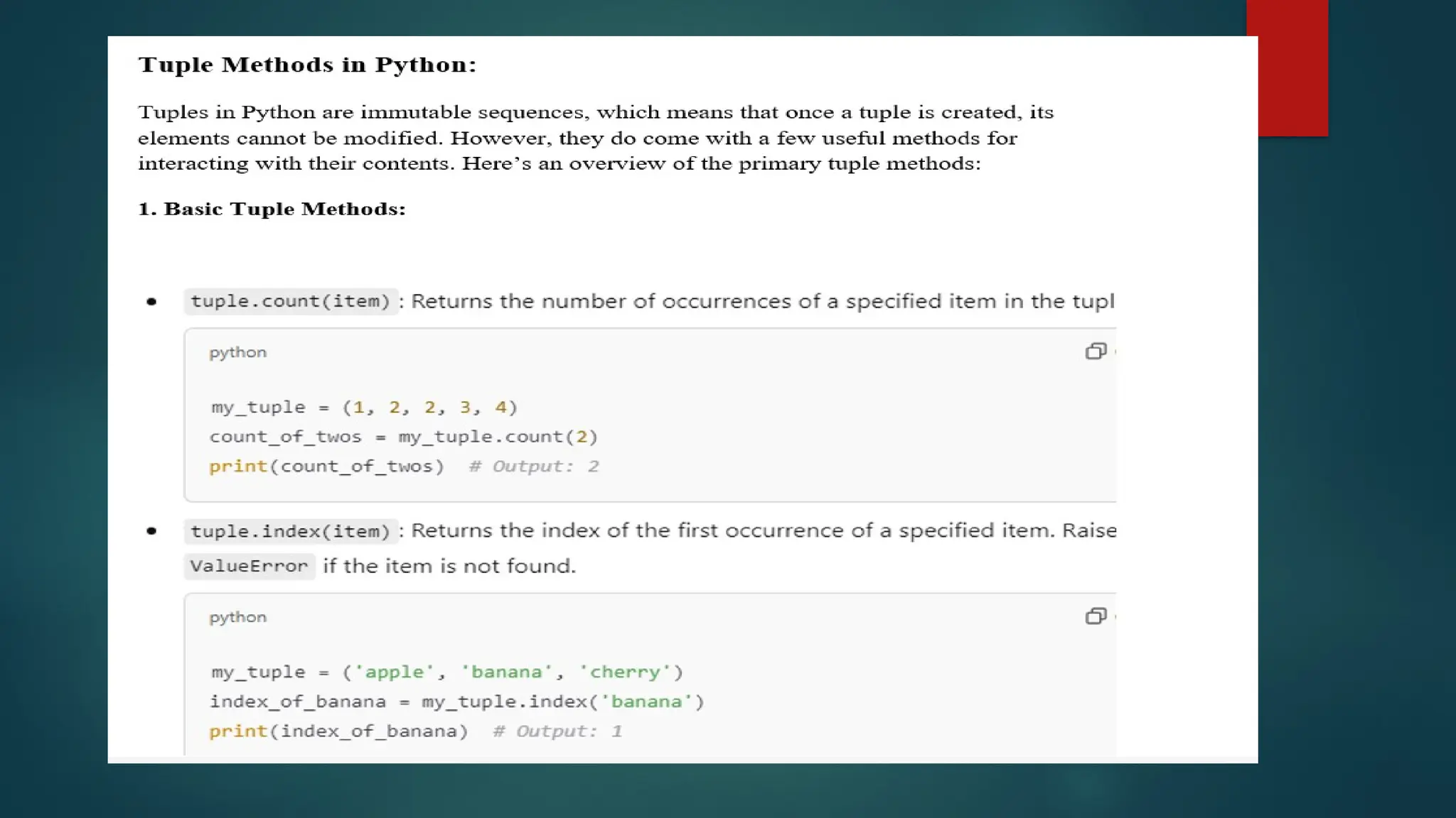 python basic functional programming .pptx | Programming Languages ...