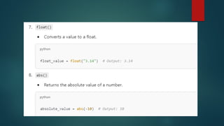 python basic functional programming .pptx