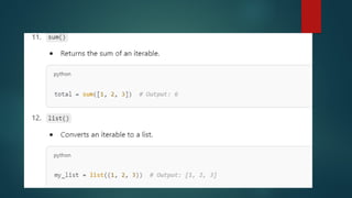 Python Basic Functional Programming .pptx