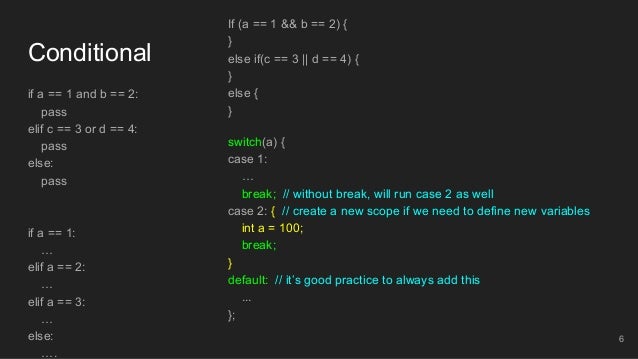 Basic c++ 11/14 for python programmers