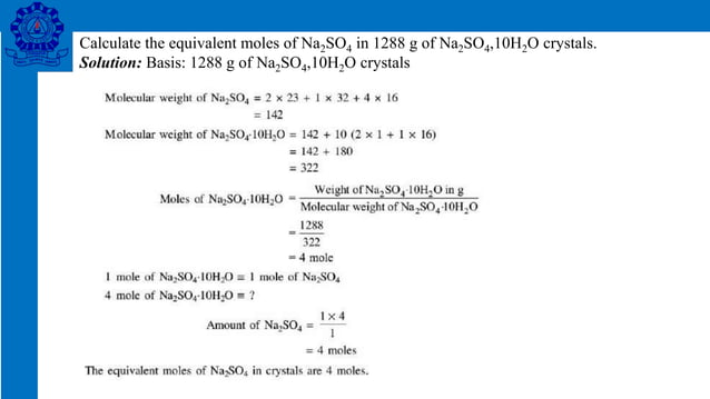 Basic calculation.pptx | Chemistry | Science