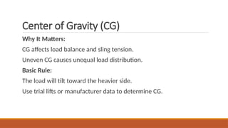 basic calculations of rigger.pptx wwwwww | PPTX