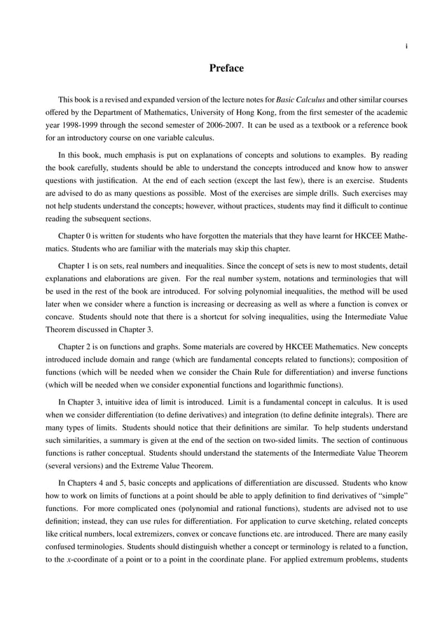 Basic calculus | PDF