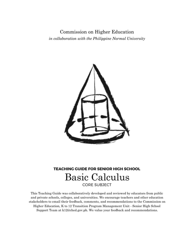 Basic Calculus Study Guide for STEM Students (K-12) | PDF