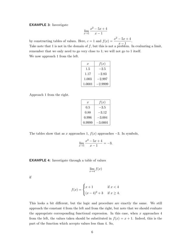 Basic Calculus Study Guide for STEM Students (K-12) | PDF