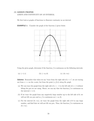 Basic Calculus Study Guide for STEM Students (K-12) | PDF