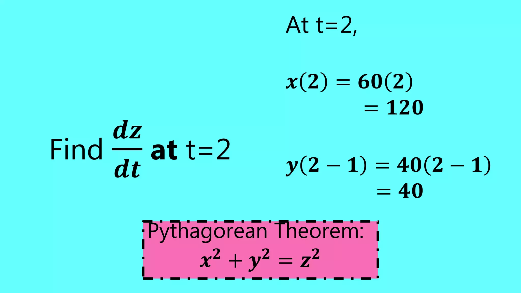 Basic Calculus - Related Rates (Motion) | PPTX