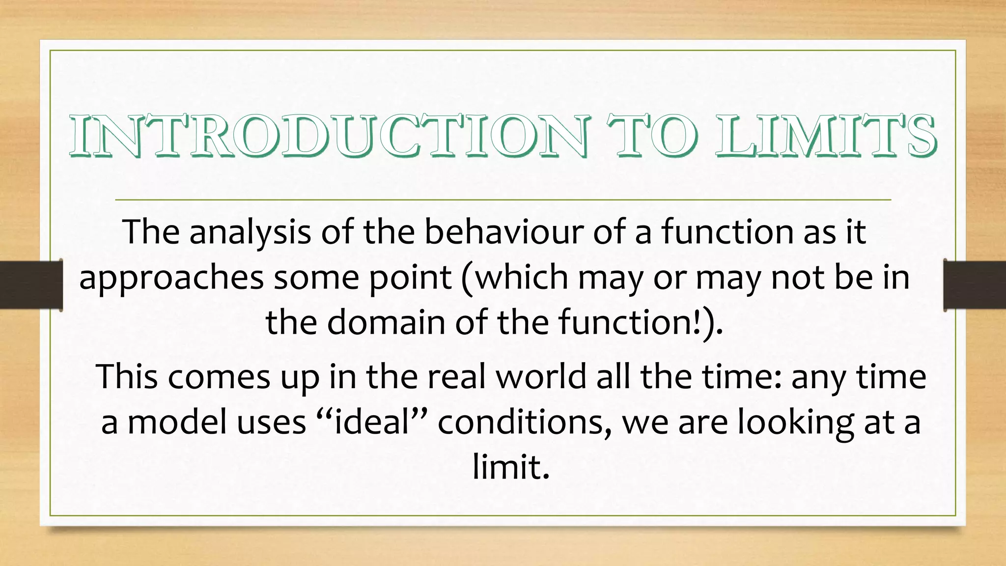 Basic Calculus Lesson 1 | PPTX