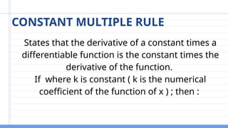 Basic Calculus (Module 8.1) - Extreme Value Theorem | PPT