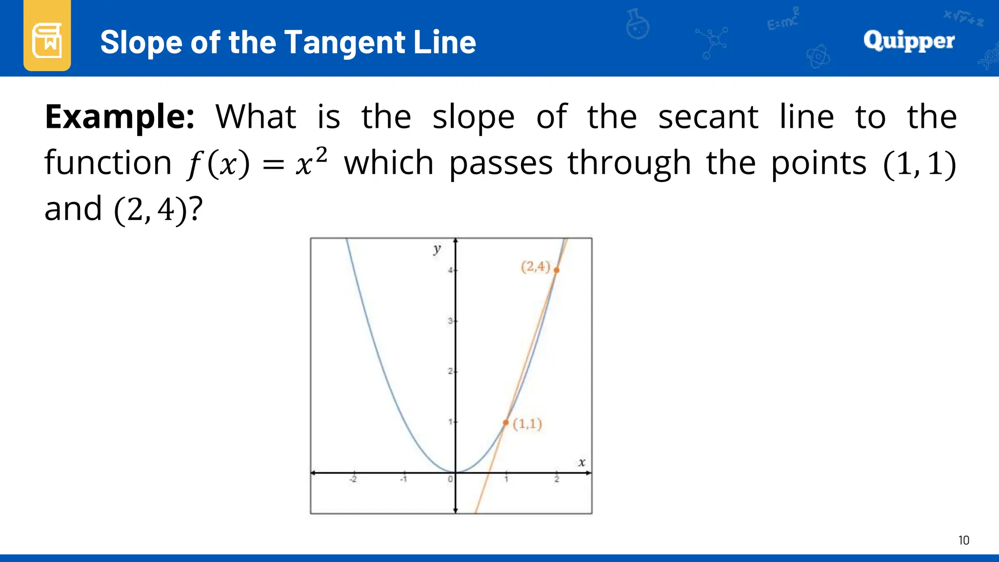 Basic Cal Lesson 3 Slope of a Tangent Line | PPTX