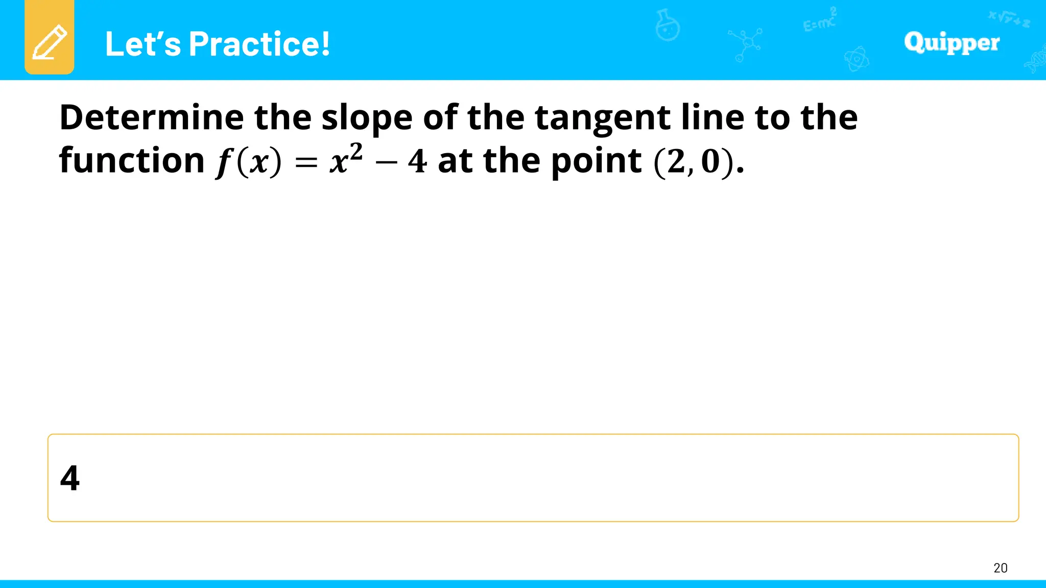Basic Cal Lesson 3 Slope of a Tangent Line | PPTX