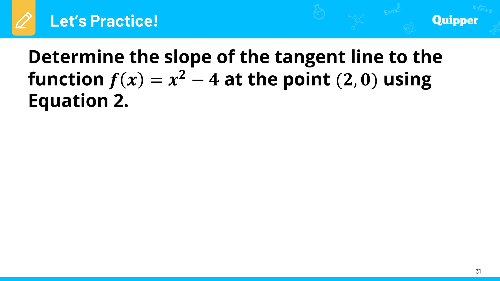Basic Cal Lesson 3 Slope of a Tangent Line | PPTX
