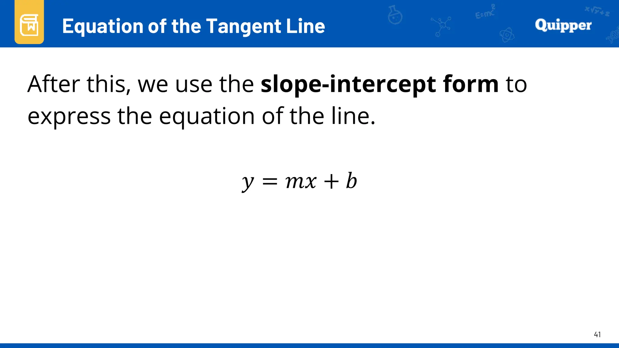 Basic Cal Lesson 3 Slope of a Tangent Line | PPTX