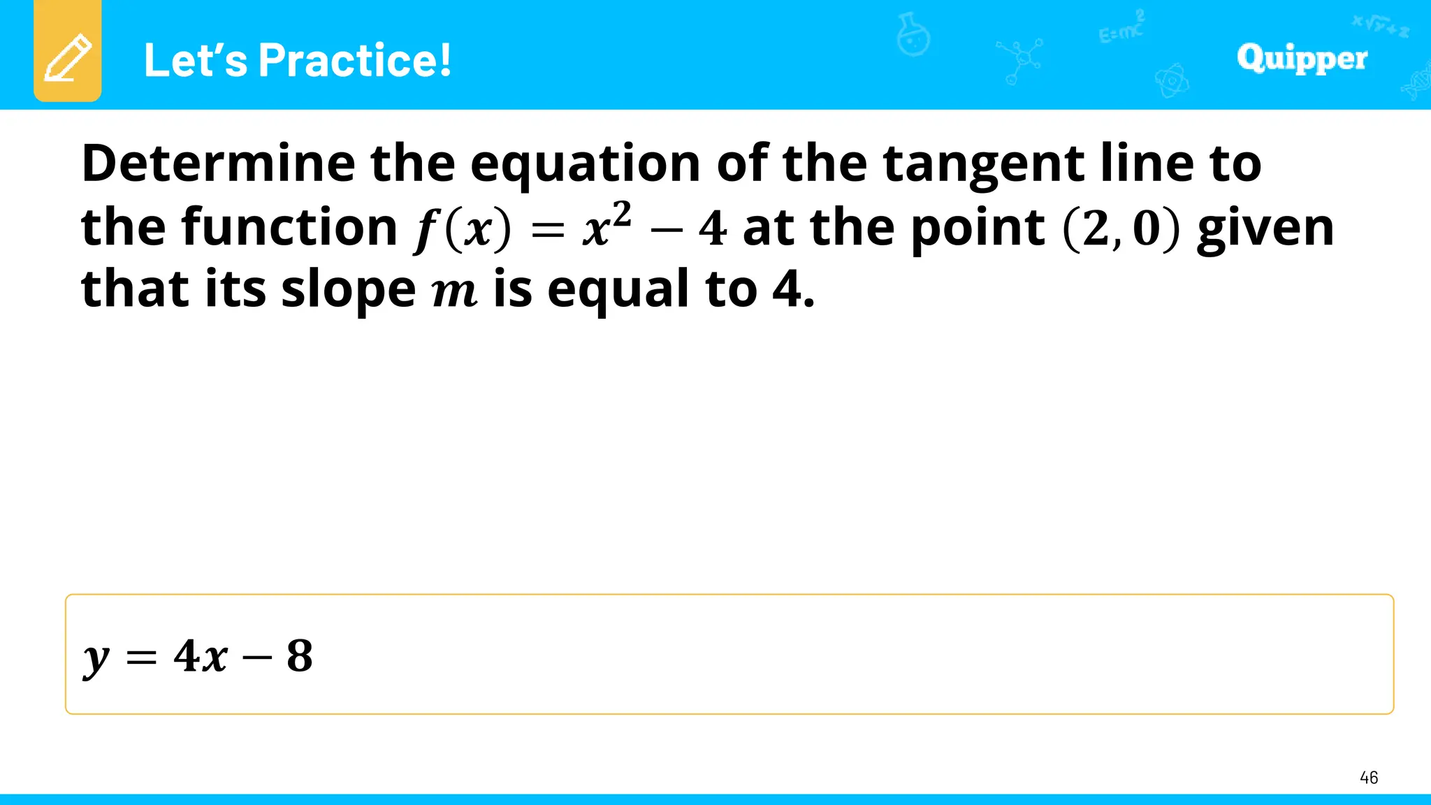 Basic Cal Lesson 3 Slope of a Tangent Line | PPTX