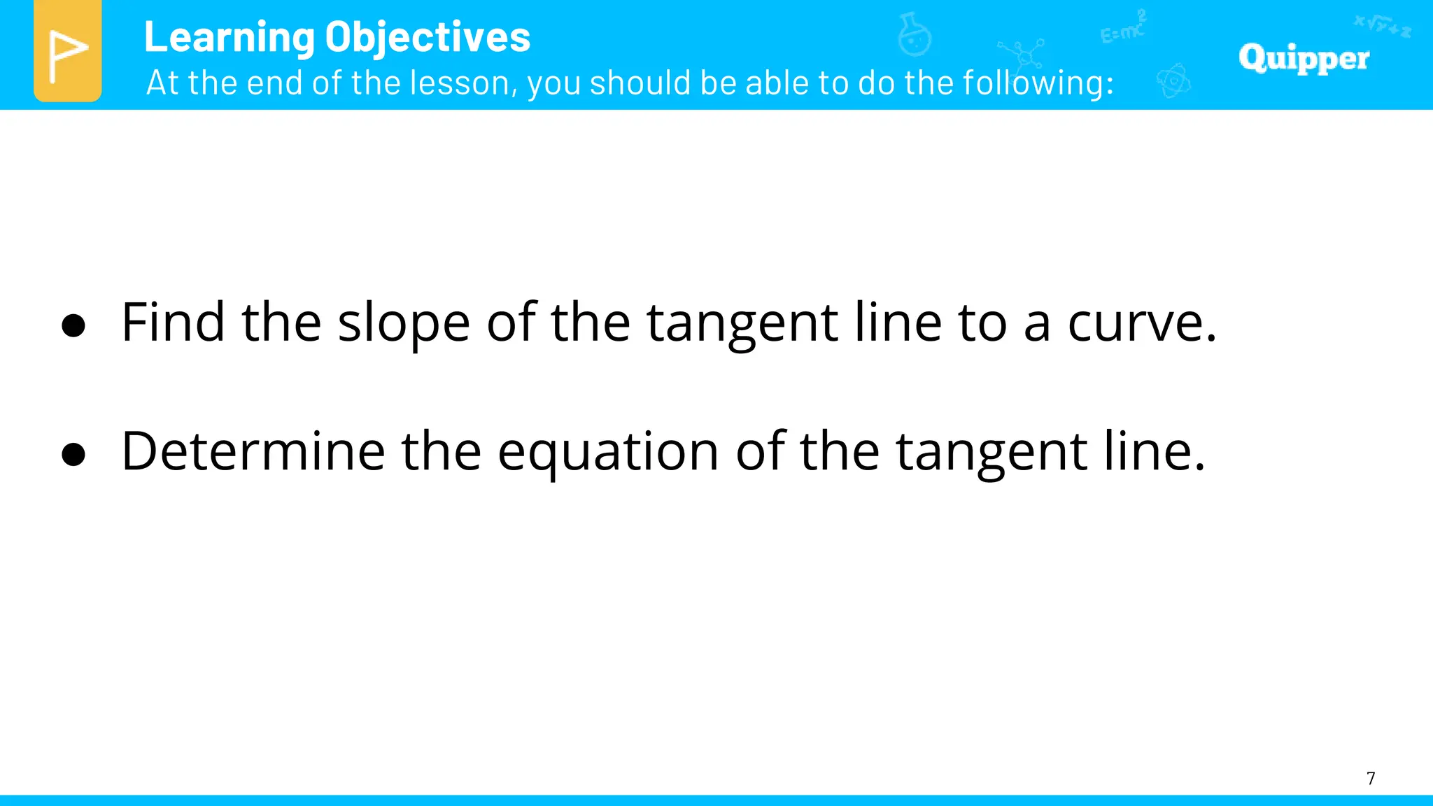 Basic Cal Lesson 3 Slope of a Tangent Line | PPTX