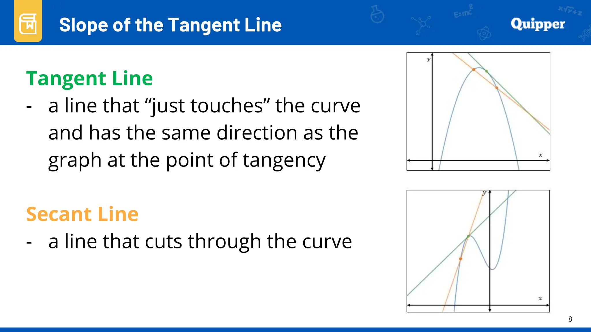 Basic Cal Lesson 3 Slope of a Tangent Line | PPTX