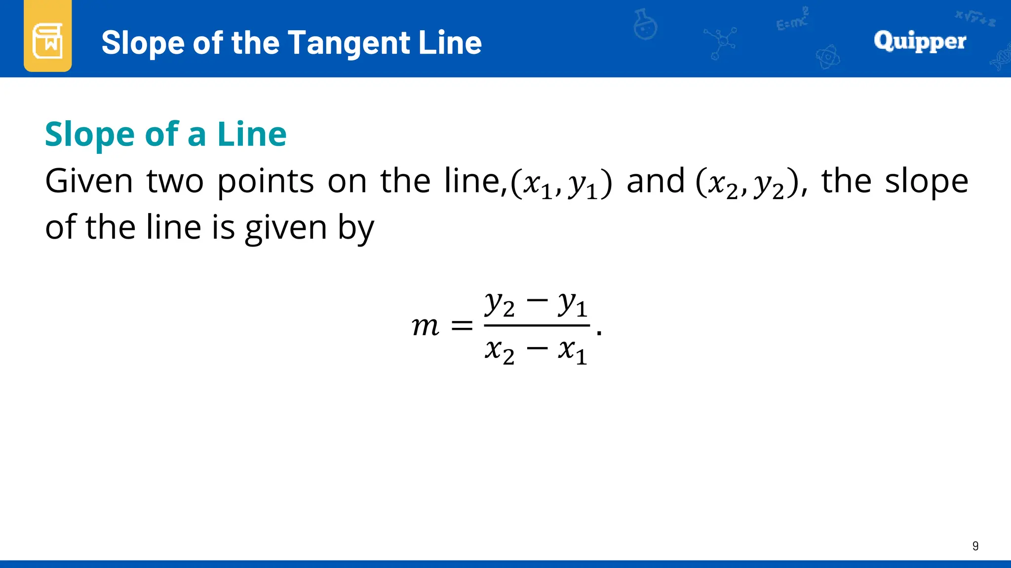 Basic Cal Lesson 3 Slope of a Tangent Line | PPTX