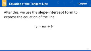 Basic Cal Lesson 3 Slope of a Tangent Line | PPTX