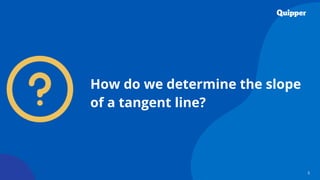 Basic Cal Lesson 3 Slope of a Tangent Line | PPTX